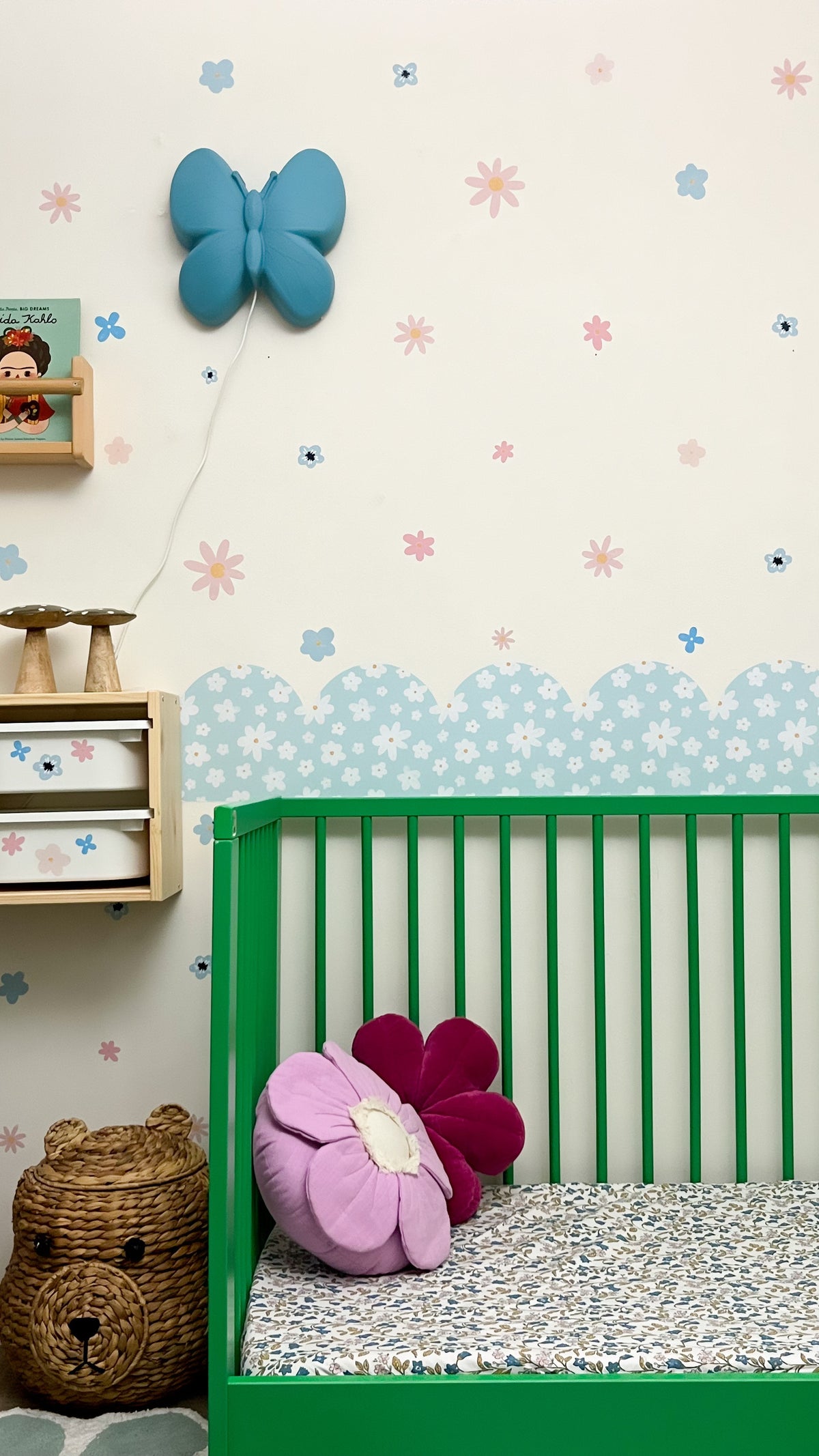 Decals Hello Pretty! Patterned Scalloped Border Decals – Dino Raw