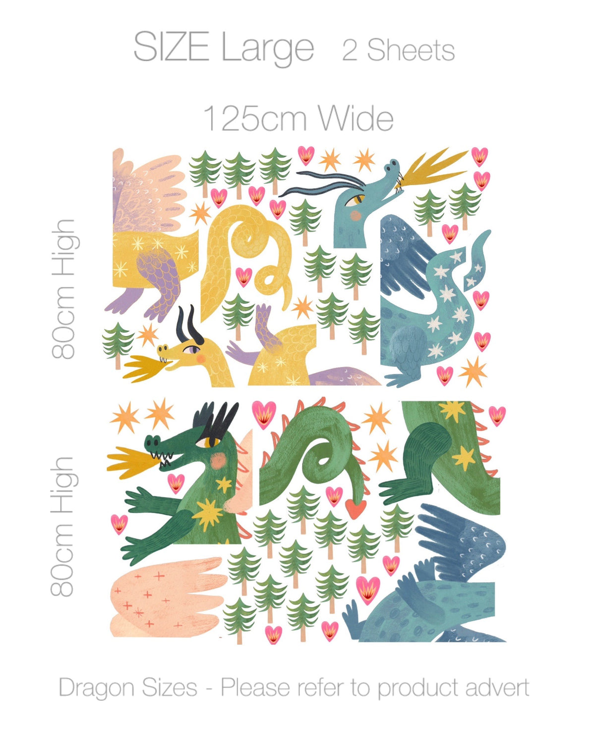 Decals Mystical Dragons - Multi Pack – Dino Raw