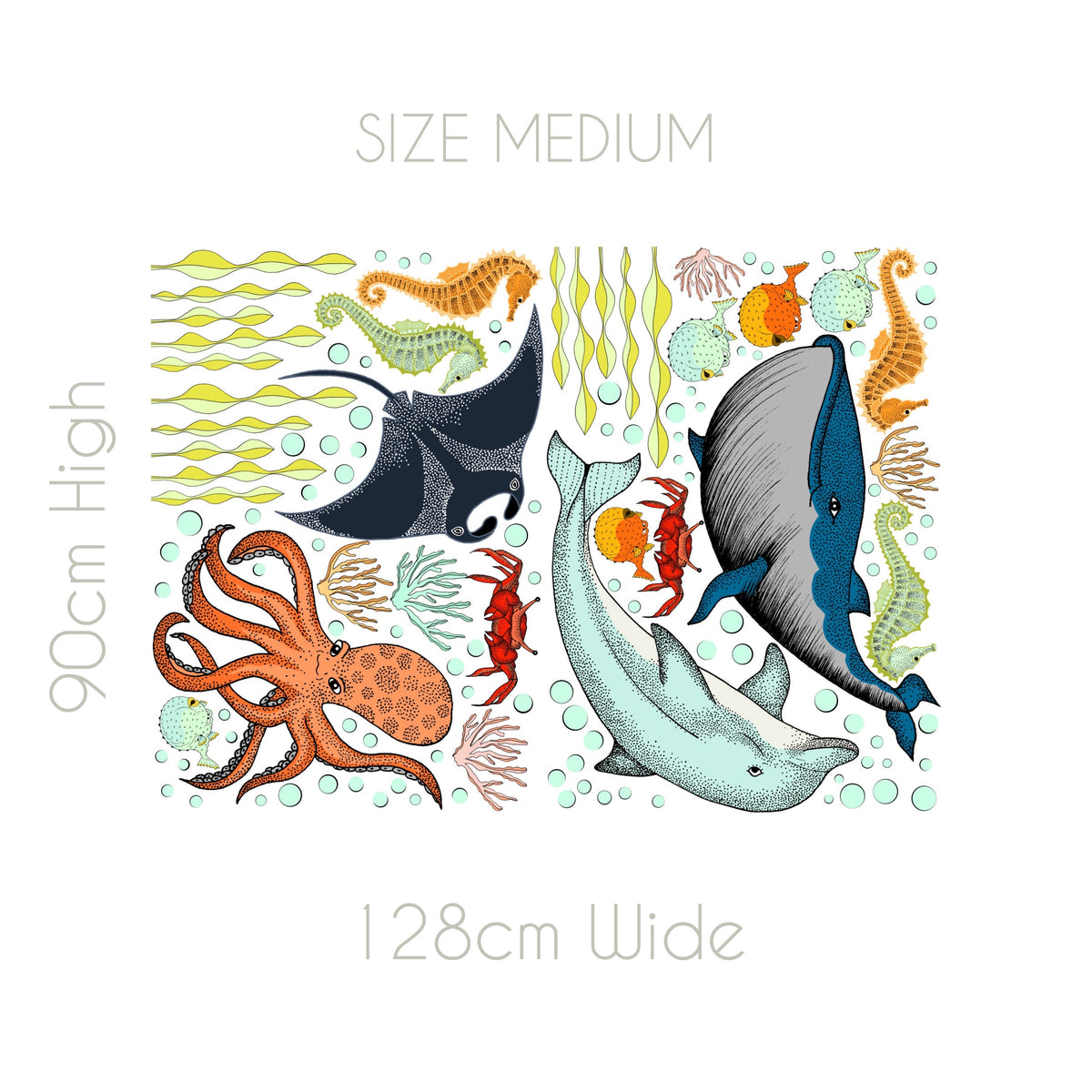 Decals Under The Sea – Dino Raw