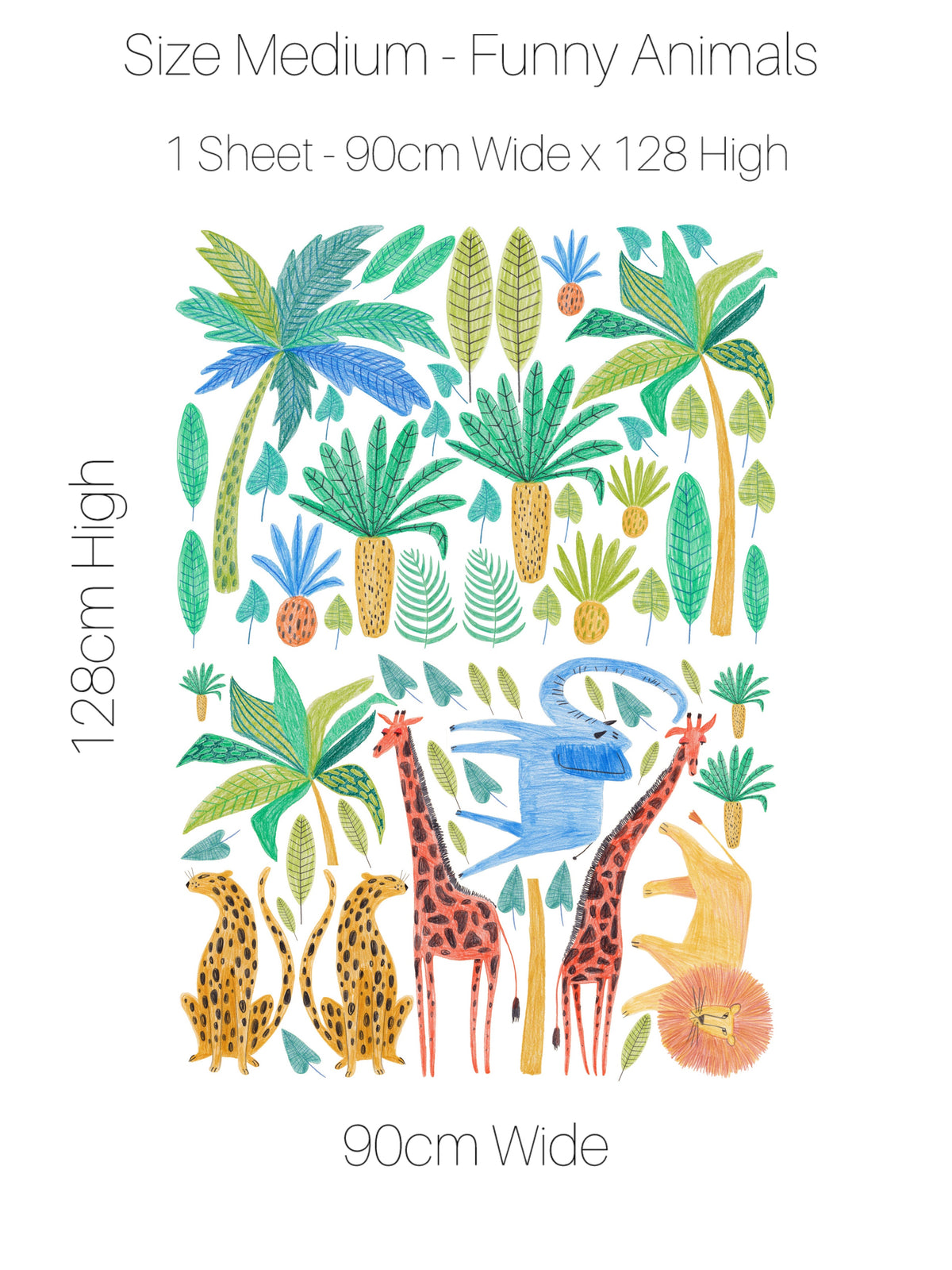 Decal Funny Animals – Dino Raw