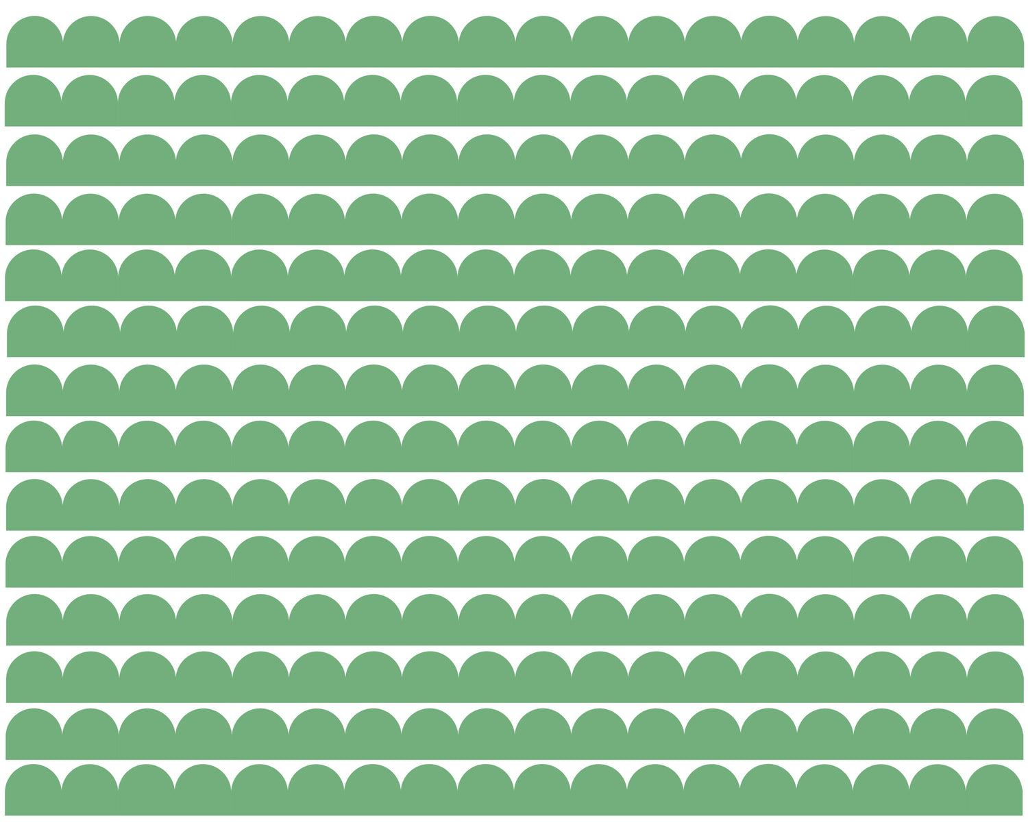 Decals Scalloped Border - All Colours - Single Borders & Bulk Packs ...
